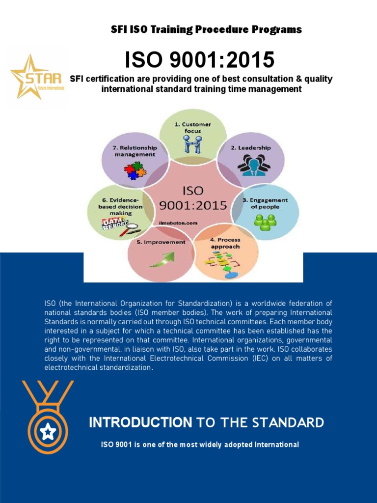 Sfi Iso 9001 2015 Certification | PDF | Quality Management | Iso 9000