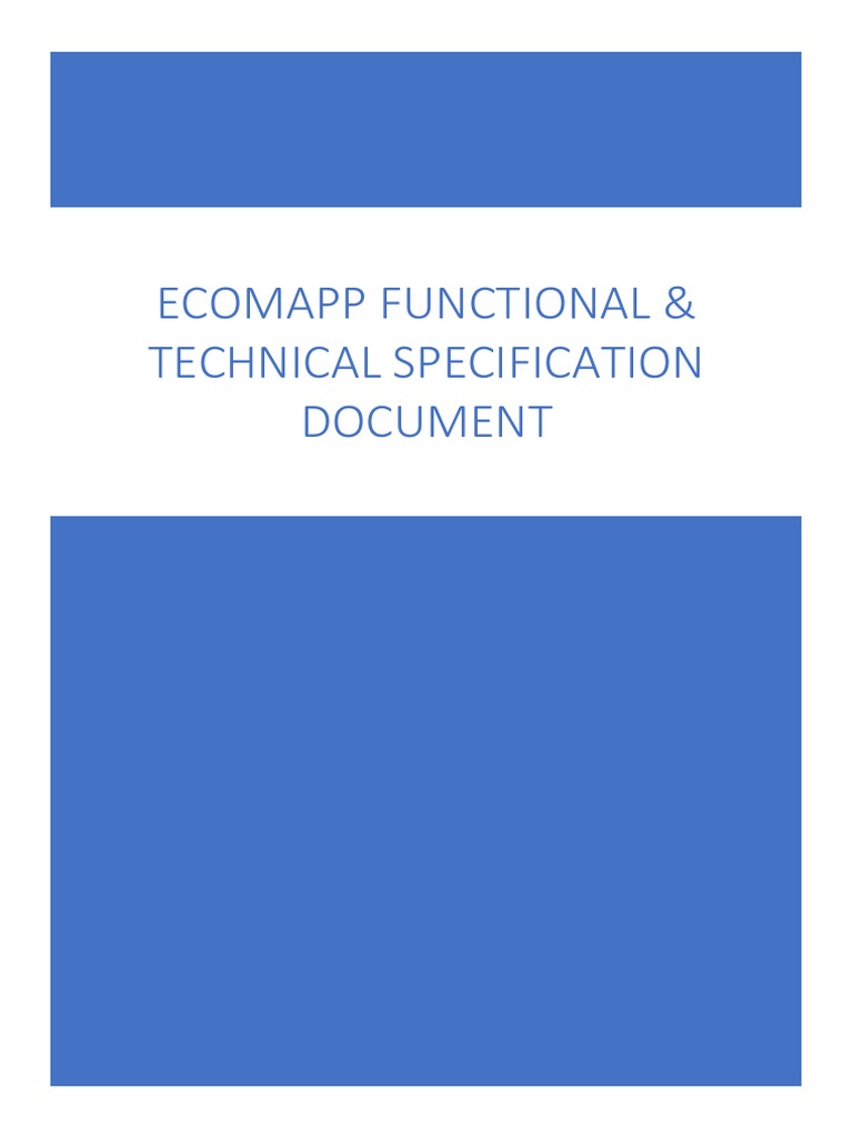 SRS - Ecommerce App - V1.0 | PDF