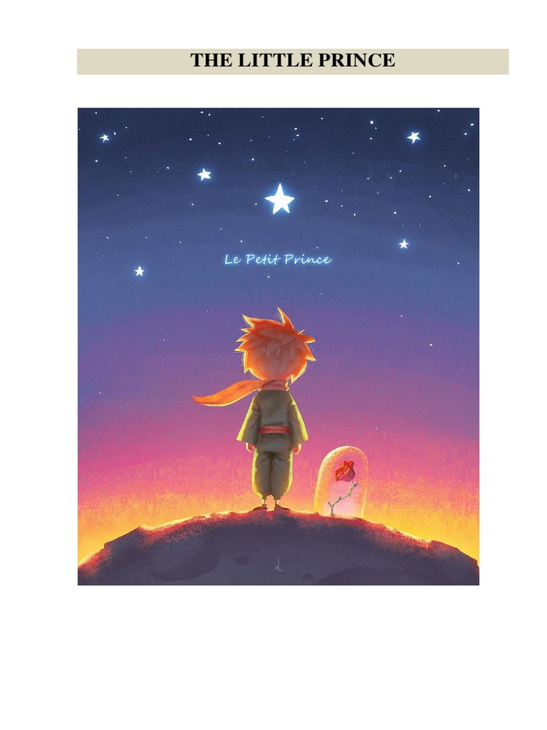The Little Prince: A Journey Begins | PDF | General Fiction