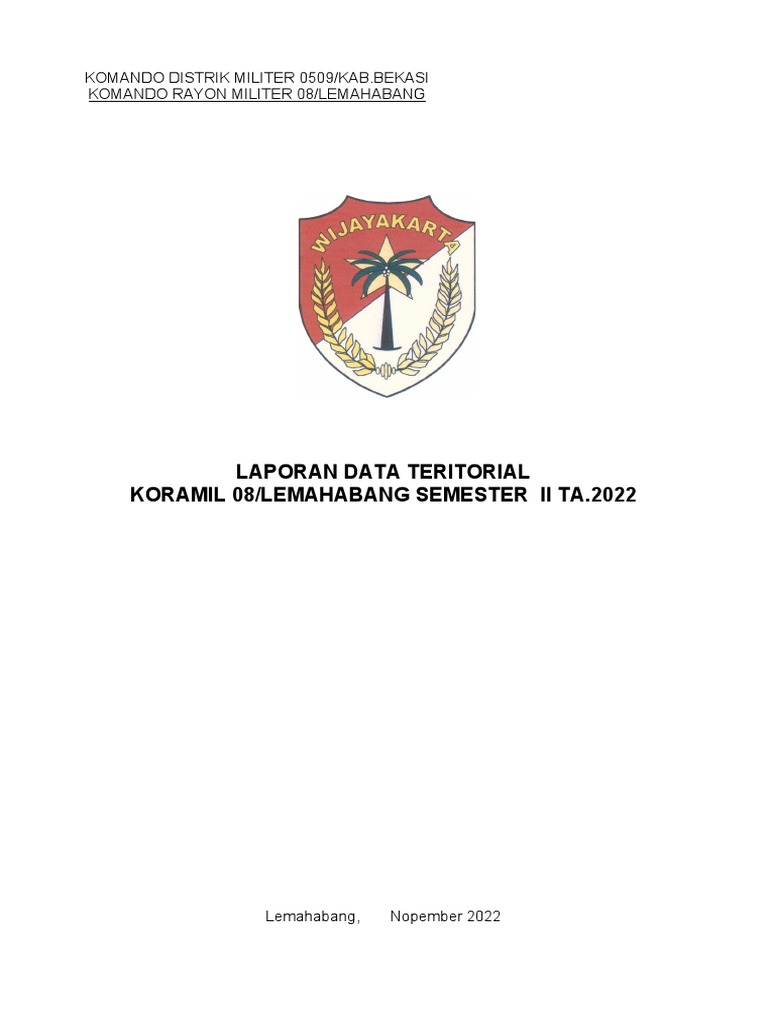 E. Lap Data Ter Semester II 2022 Ramil 08 | PDF