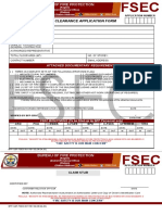 FSED 1F Application Form FSEC For Building Permit Rev02 | PDF