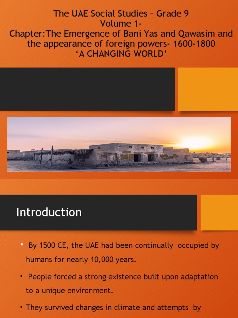 Exam PPT - Volume 1 - Chapter 13 Emergence of Bani Yas | PDF | New ... Exam PPT - Volume 1 - Chapter 13 Emergence of Bani Yas | PDF | New ...
