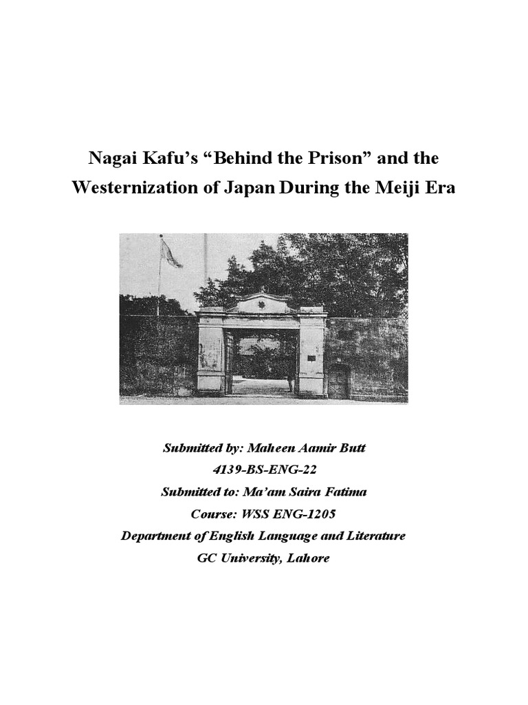 Nagai Kafu-1 | PDF | Empire Of Japan | Japan