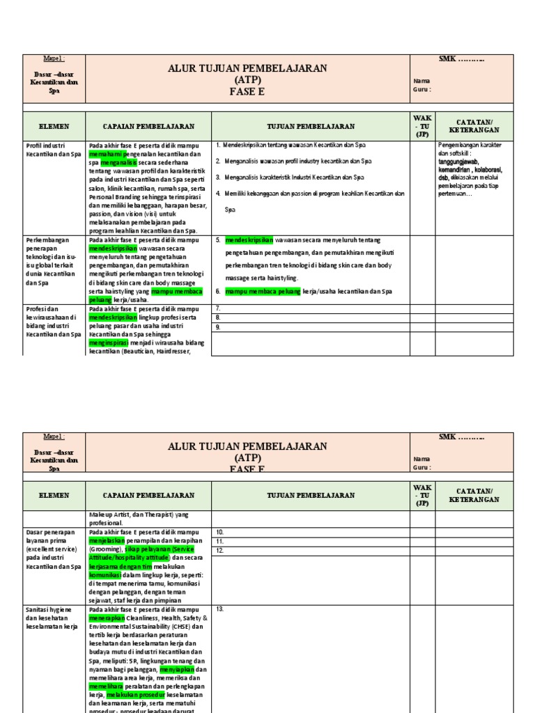 6 ATP Contoh-E | PDF