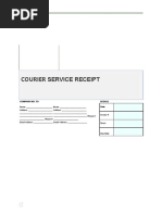 House Rent Receipt Template | PDF