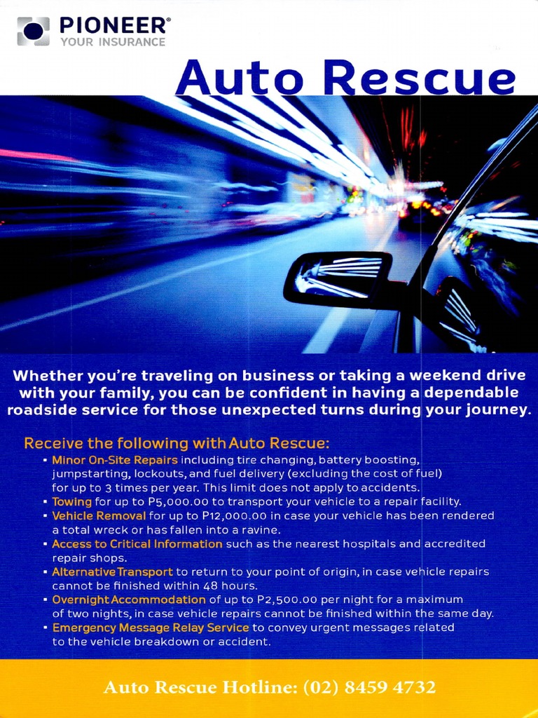 Pioneer Auto Rescue | PDF