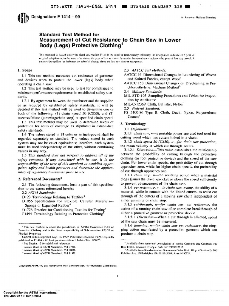 Astm F 1414 | PDF