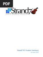 Strand7 Demonstration | PDF | Dialog Box | Beam (Structure)