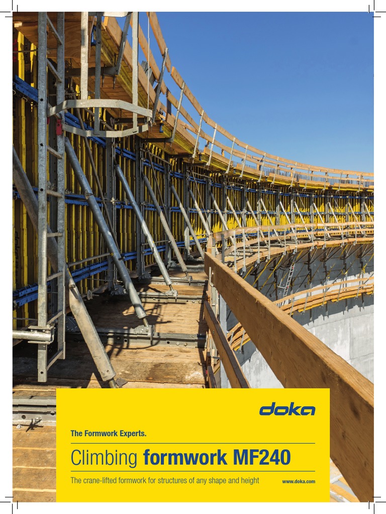 DOA 19 Leaflet Climbing Formwork MF240 en-EAP-ID Highres | PDF | Real ...