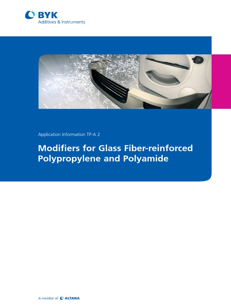 BYK TP-A2 GlassFiberModifiers EN 1 | PDF | Polymers | Thermoplastic