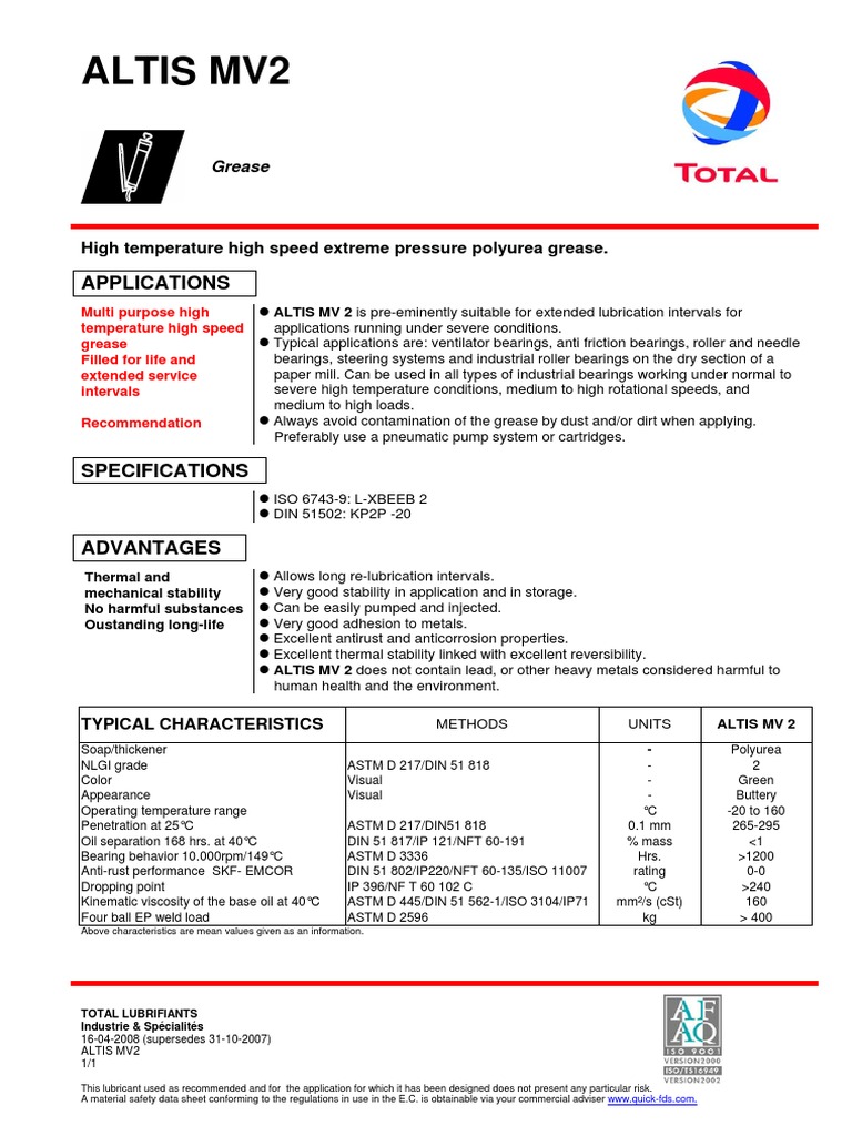 Altis Mv2: Applications | Download Free PDF | Bearing (Mechanical) | Mechanical Engineering