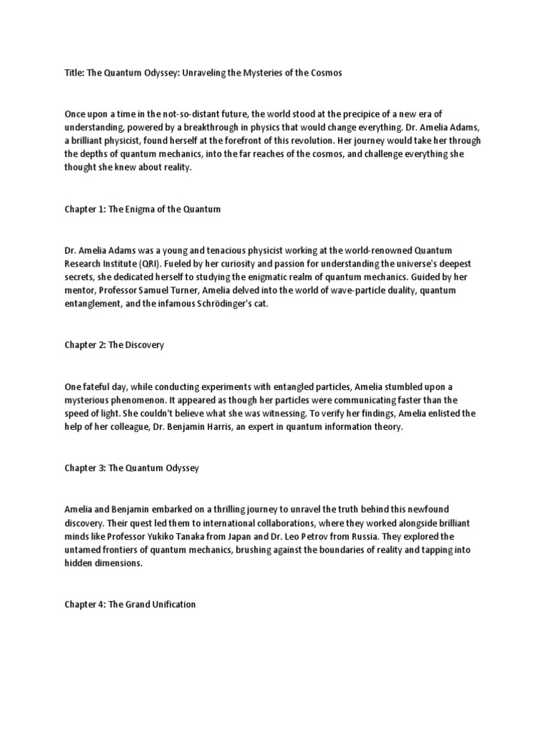 Unraveling The Mysteries of The Cosmos | PDF | Quantum Mechanics | Universe