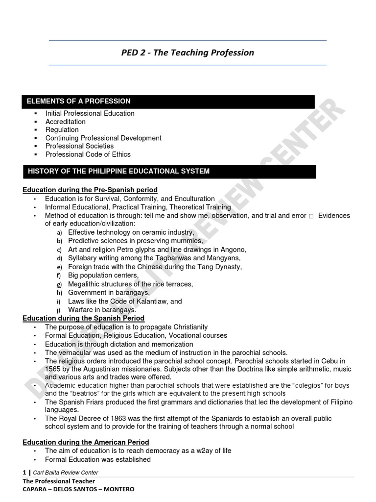 A2 The Professional Teacher | PDF | Social Science | History