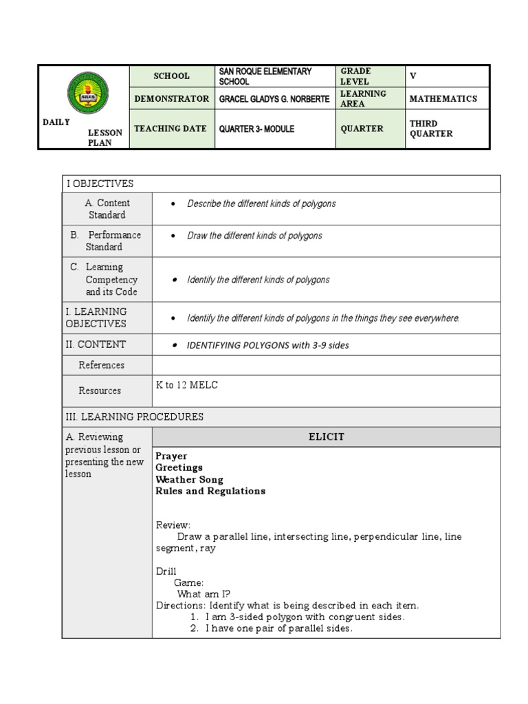 Lp Cot Pdf Shape Polygon