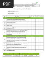 CSSD Audit Checklist | PDF | Safety