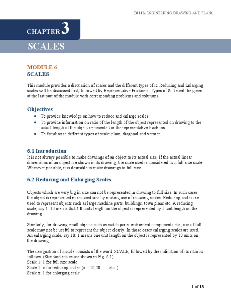 Understanding Engineering Drawing Scales | PDF | Fair Use | Length