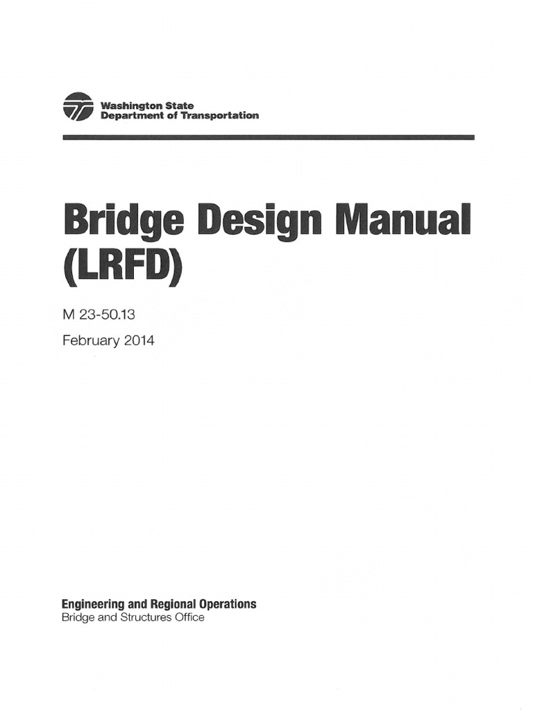 WSDoT BDM | PDF