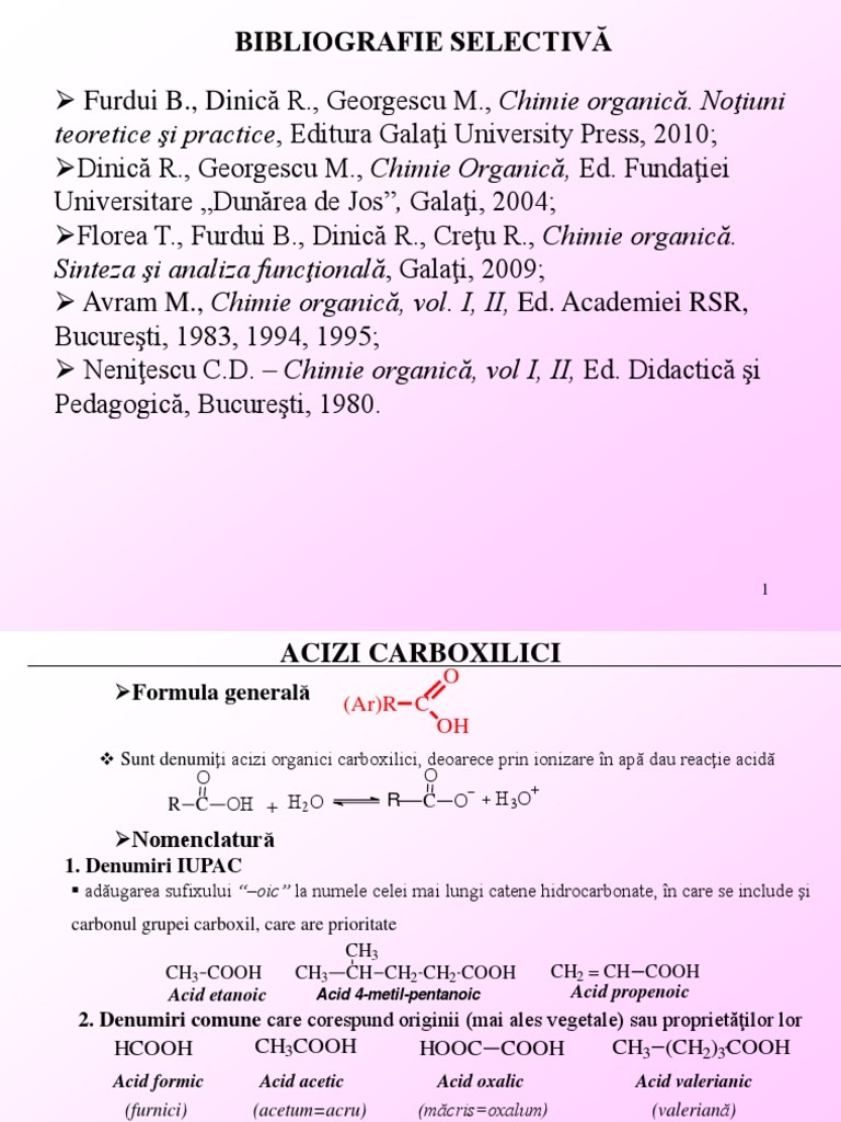 Acizi Carboxilici | PDF