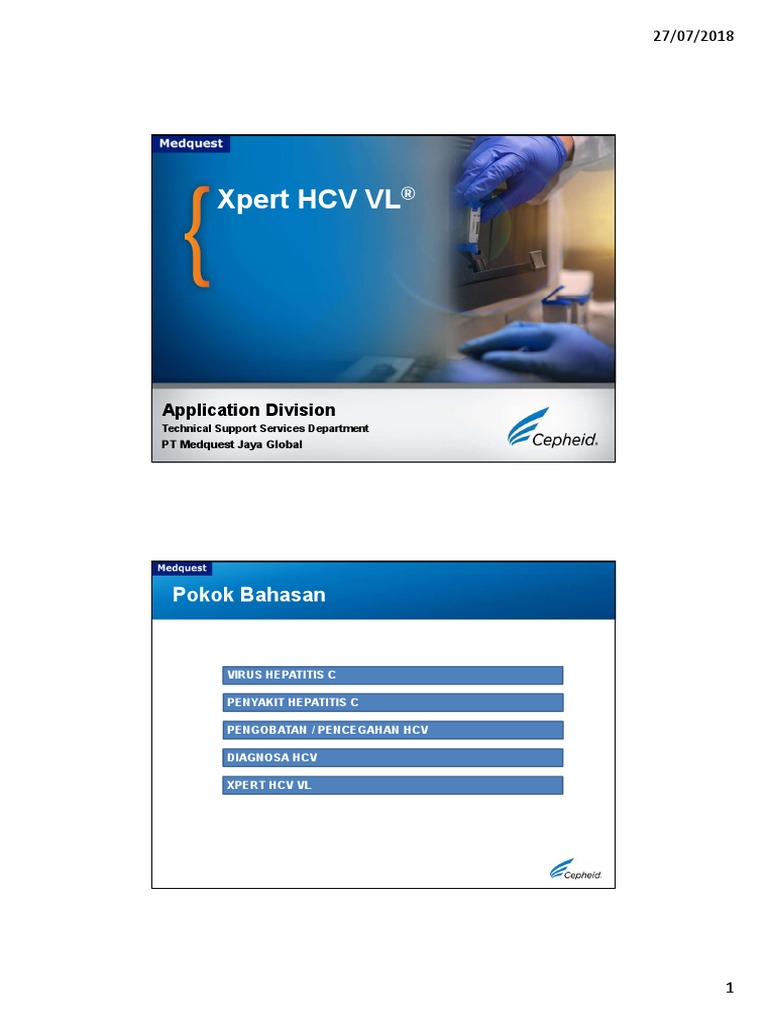 Xpert HCV Viral Load | PDF | Sains & Matematika