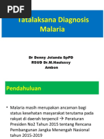Pengobatan Malaria Pada Pasien Dewasa Dengan DHP Dispersible | PDF