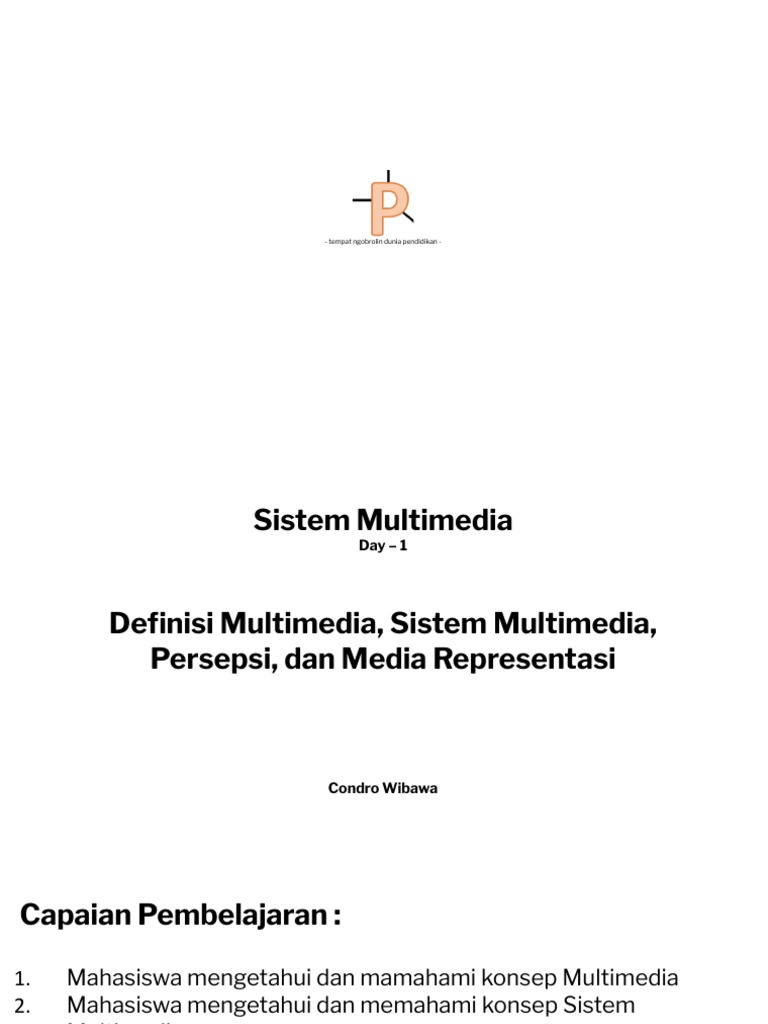 Konsep Dasar Multimedia dan Sistemnya | PDF