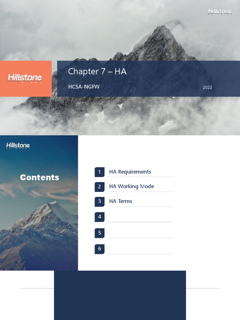 Chapter 7 - HA | PDF