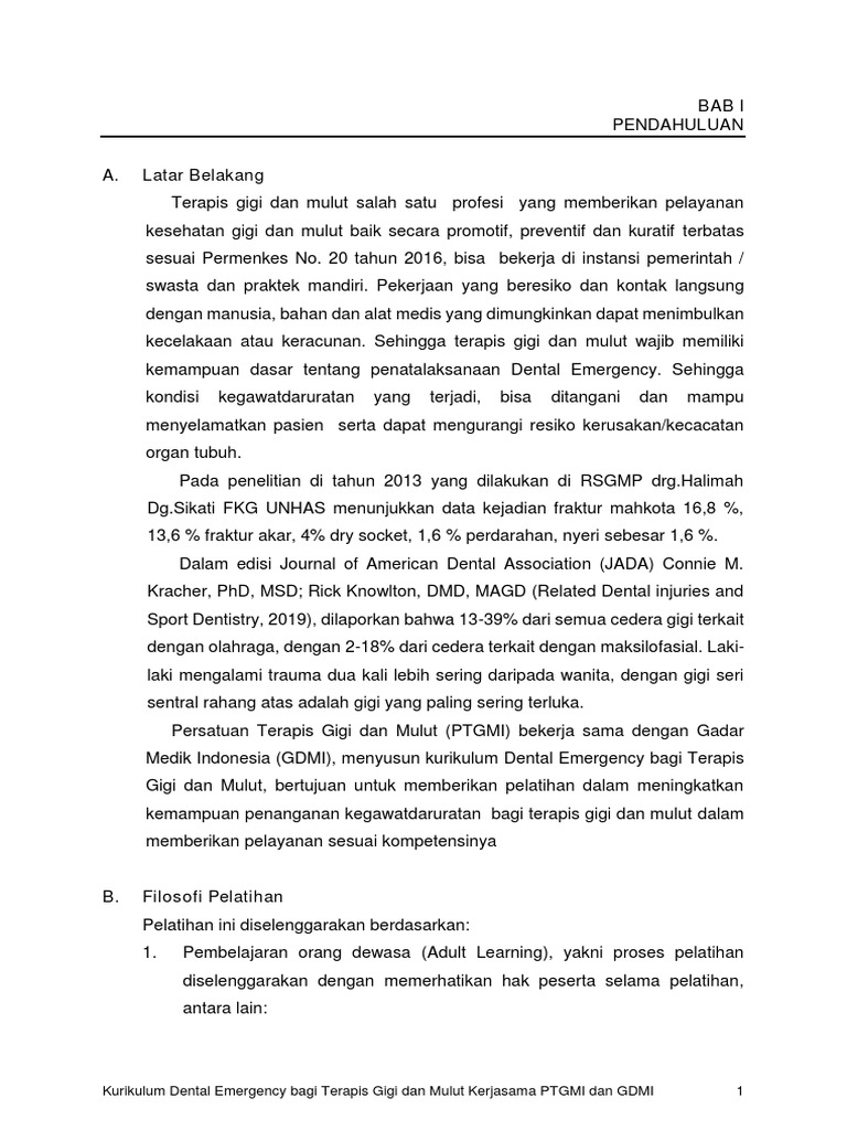 Latar Belakang Ptgmi | PDF