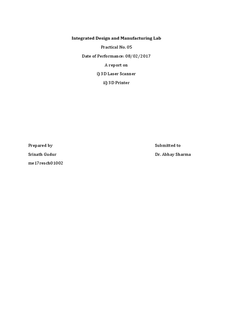 IDM Lab5 | PDF | 3 D Printing | Image Scanner