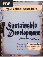 Class 10 Social Science Portfolio Cbse | PDF