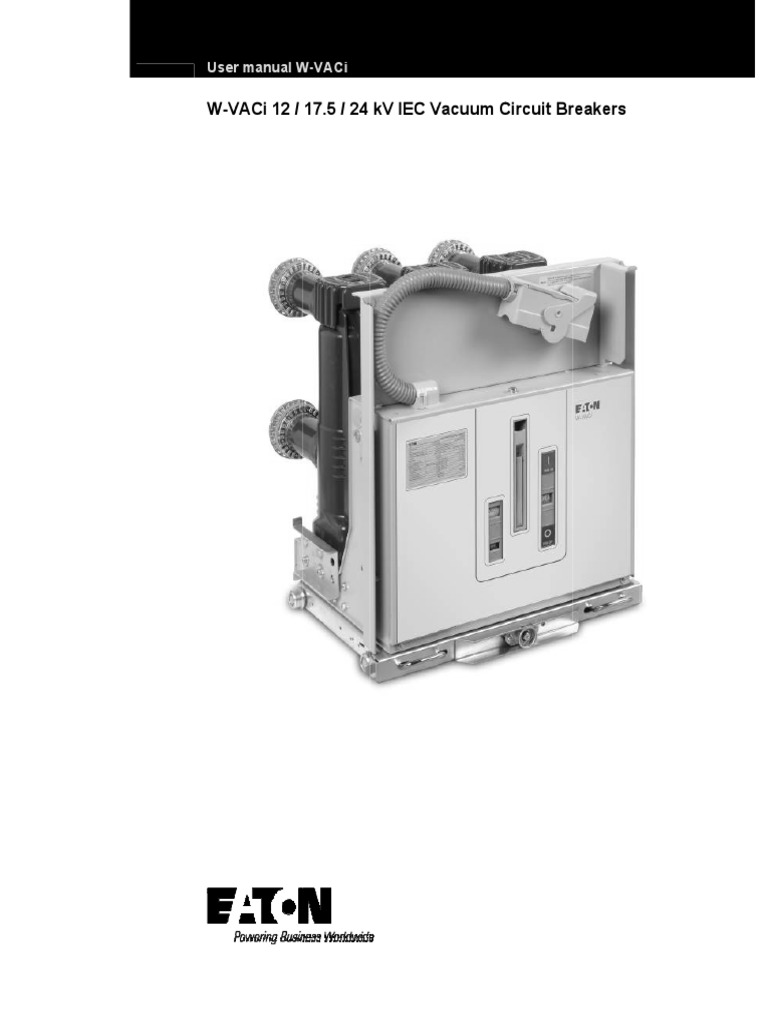 MVCB Manual | PDF | Insulator (Electricity) | Safety