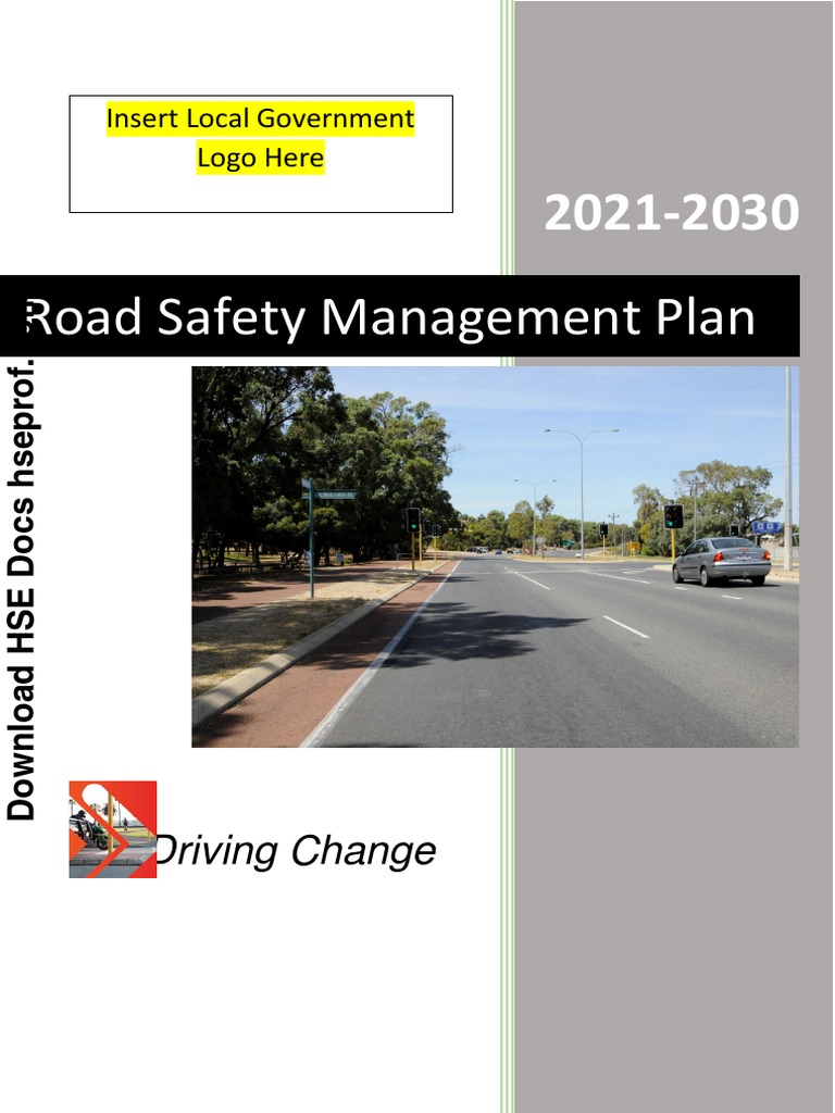 Road Safety Management Plan 2021-2030 | PDF | Road Traffic Safety ...