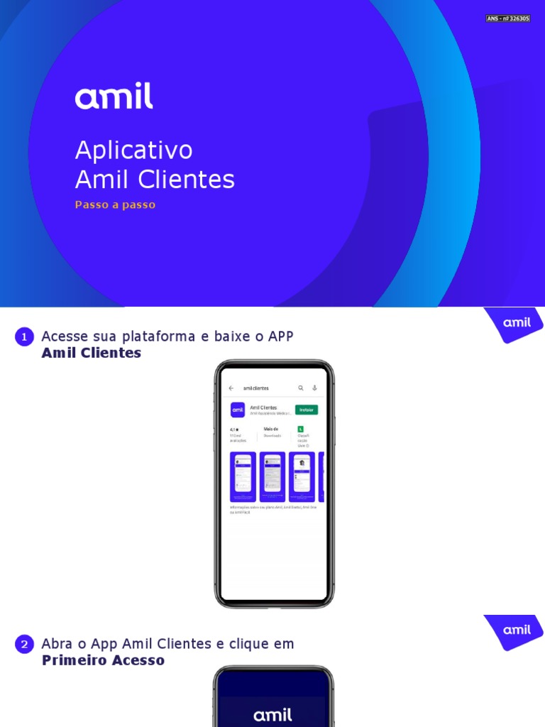Guia de Uso do App Amil Clientes | PDF