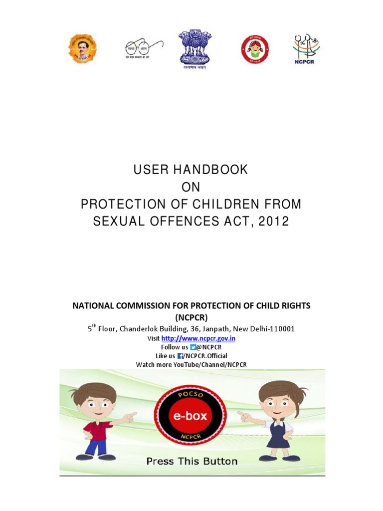 Pocso Act 2012 | PDF | Child Sexual Abuse | Child Protection