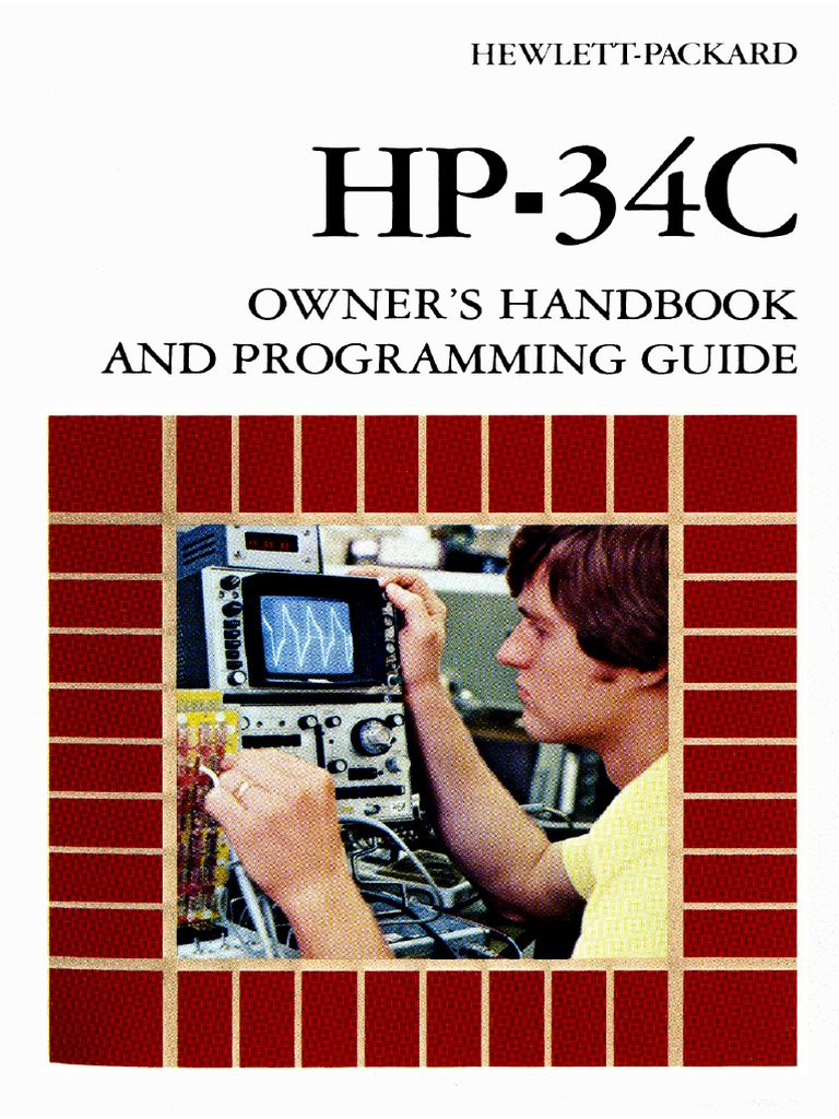 34 Handbook | PDF | Hewlett Packard | Integral