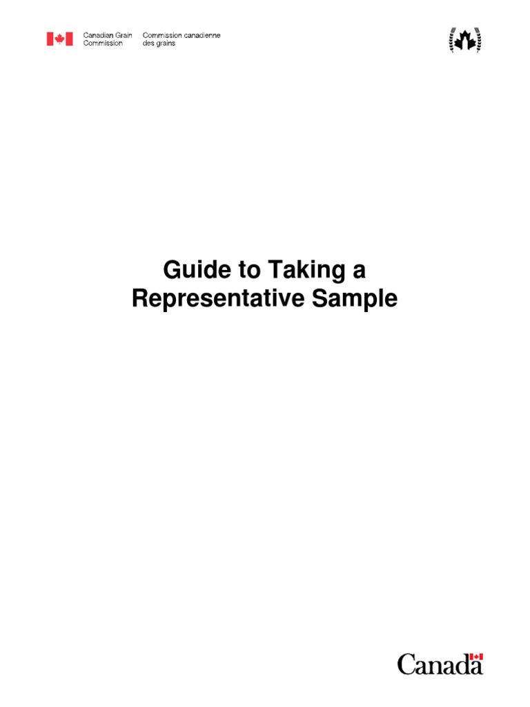 Representative Grain Sampling Guide | PDF