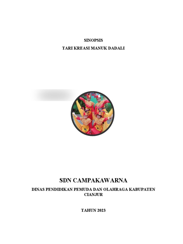 Sinopsis Tari Manuk Dadali SDN Campakawarna | PDF