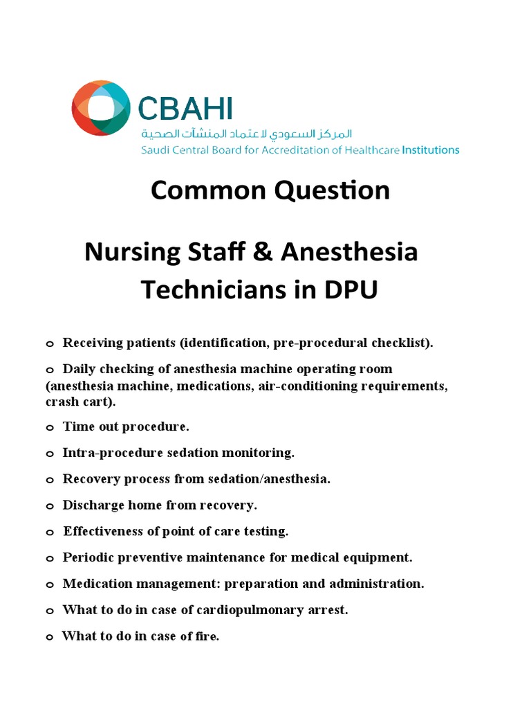 Nursing and Anesthesia Protocols DPU | PDF | Surgery | Anesthesia