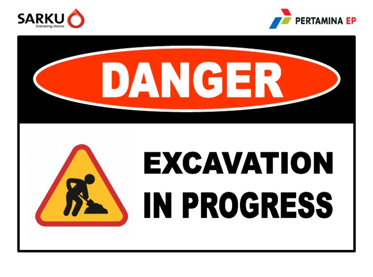 Safety Sign Excavation | PDF
