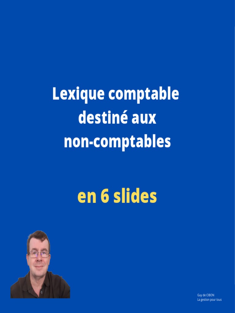 Lexique comptable pour non-comptables | PDF | Comptabilité | Bilan ...