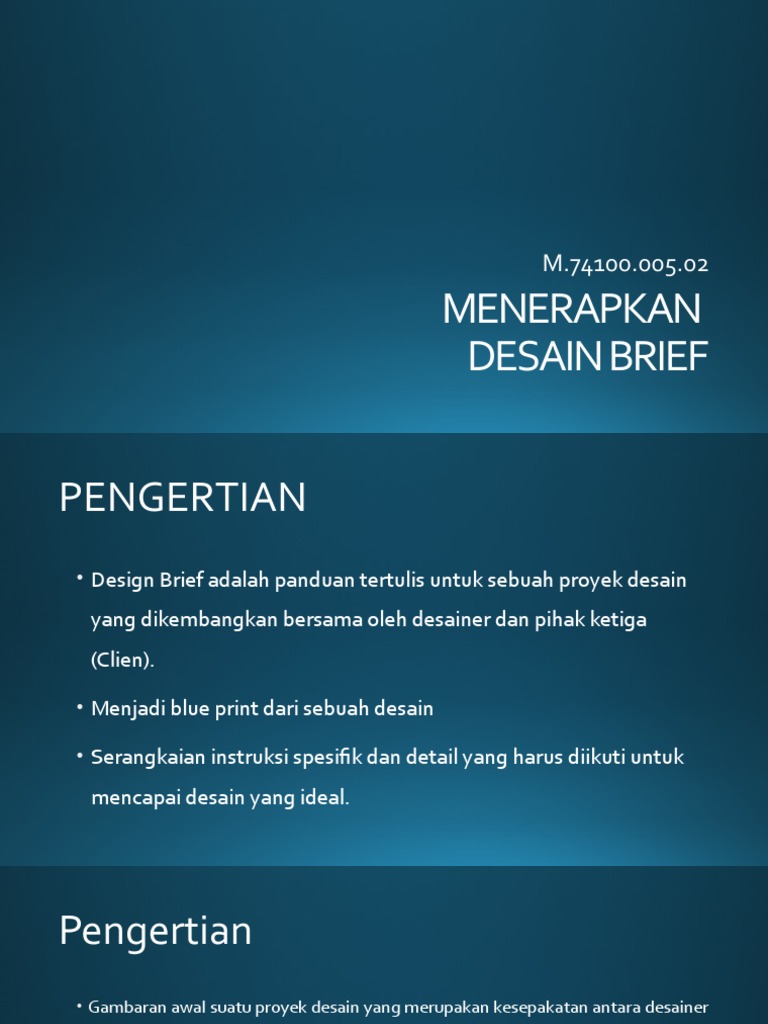 Desain Brief | PDF