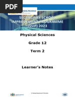 Physical Sciences p1 June Prep 2025 | PDF | Force | Collision