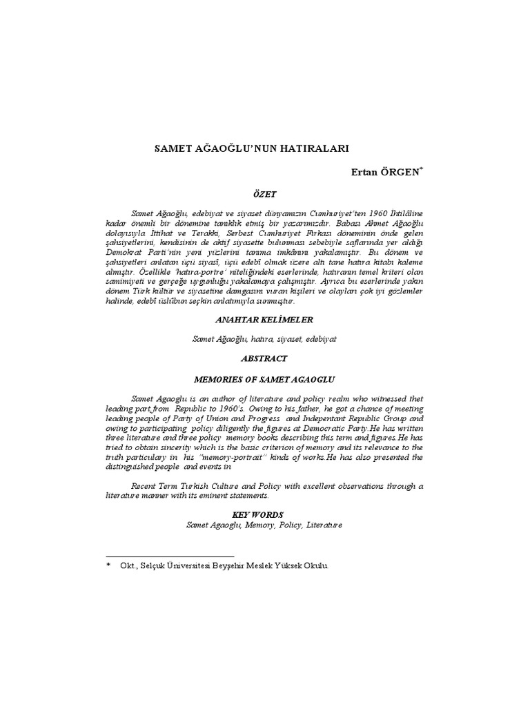 Samet A - Ao - Lu - Nun Hat - Ralar - (#276999) - 258198 | PDF