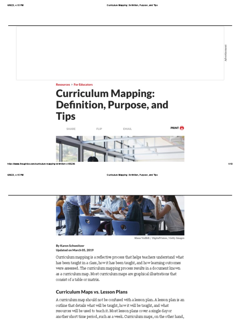 Curriculum Mapping Guide for Educators | PDF | Career & Growth | Computers