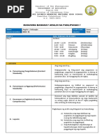 DLL Matatag - Ap 8 q2 w3 | PDF