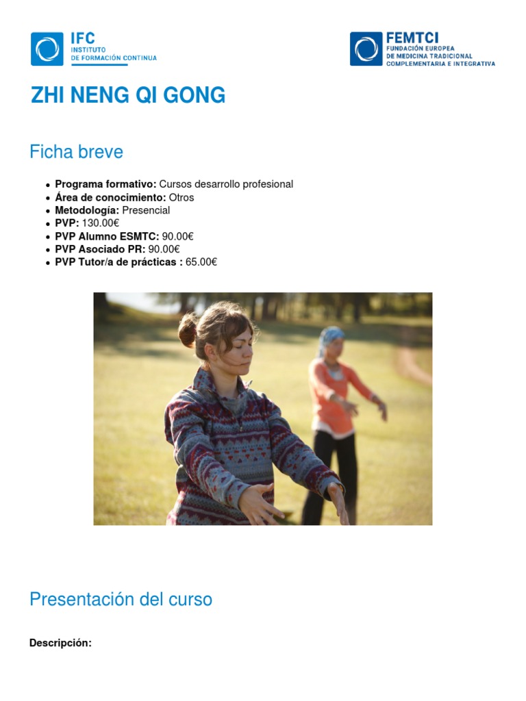 Zhi Neng Qi Gong | PDF