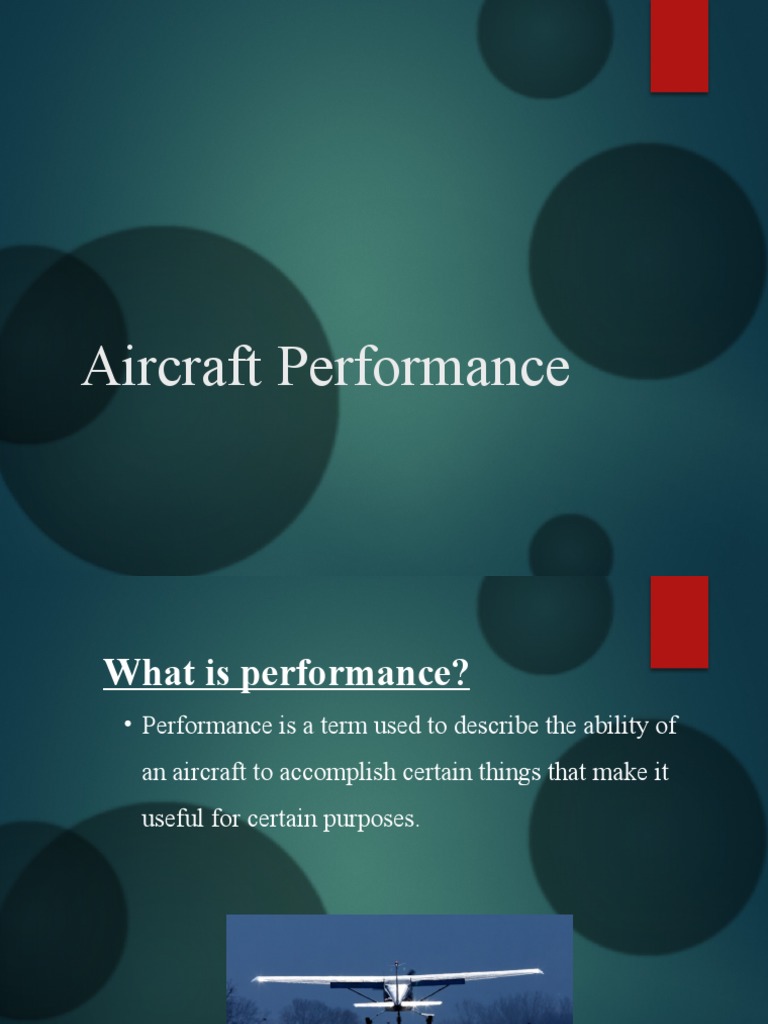 Aircraft Performance | PDF