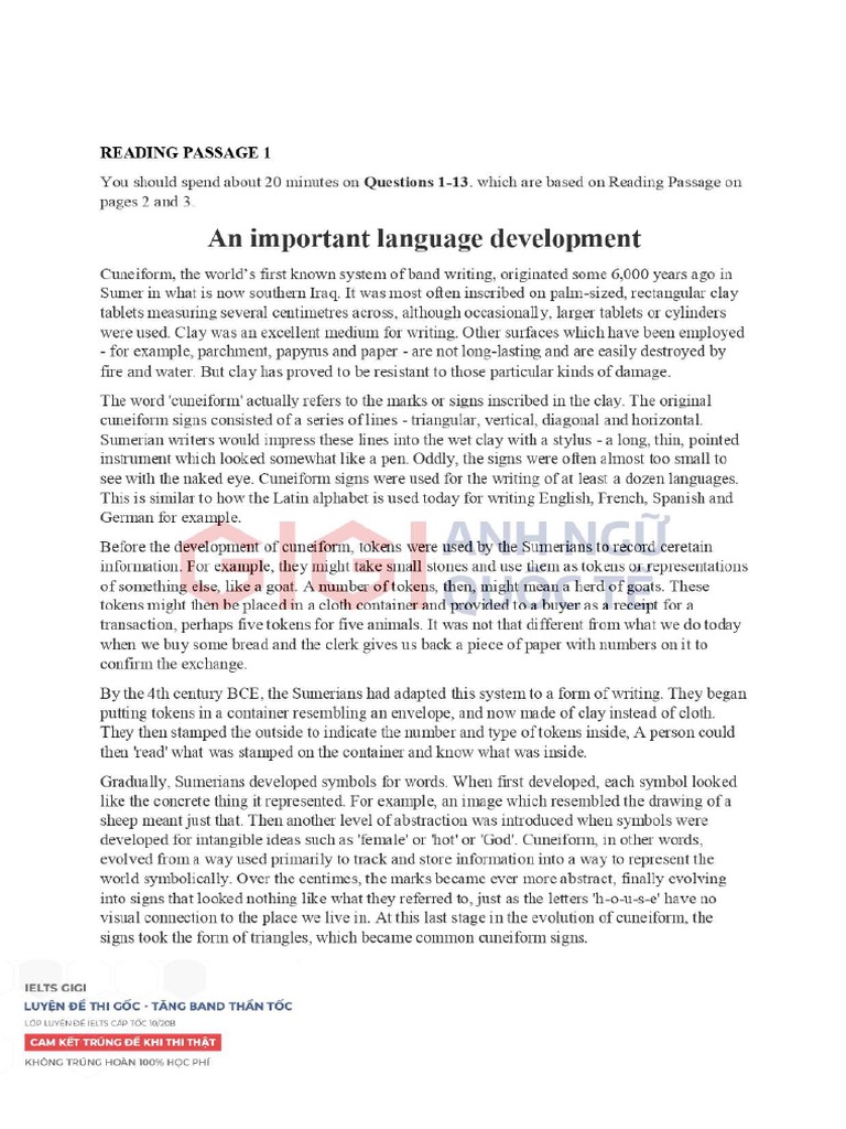 Test 4 Reading | PDF