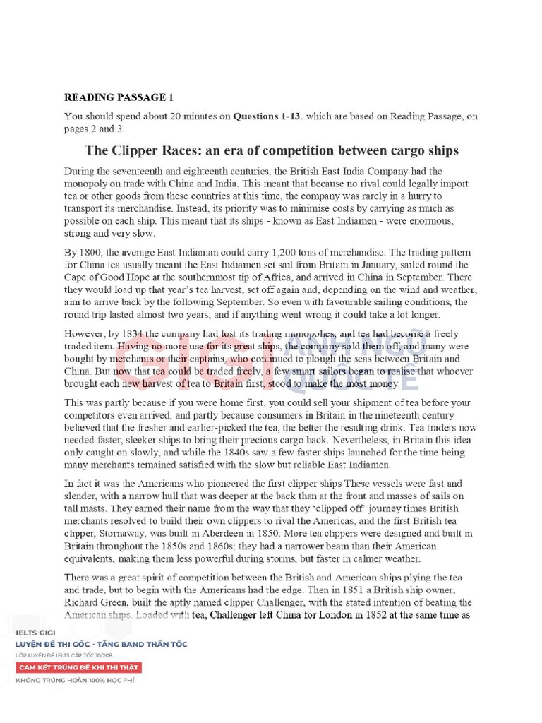 Test 3 Reading | PDF