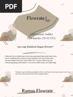 Rumus dan Contoh Flow Rate Air | PDF