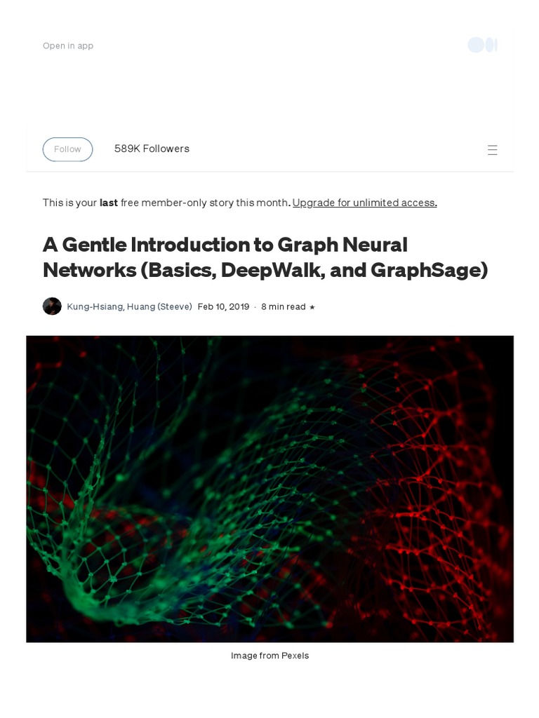 A Gentle Introduction To Graph Neural Networks | PDF | Vertex (Graph Theory) | Algorithms
